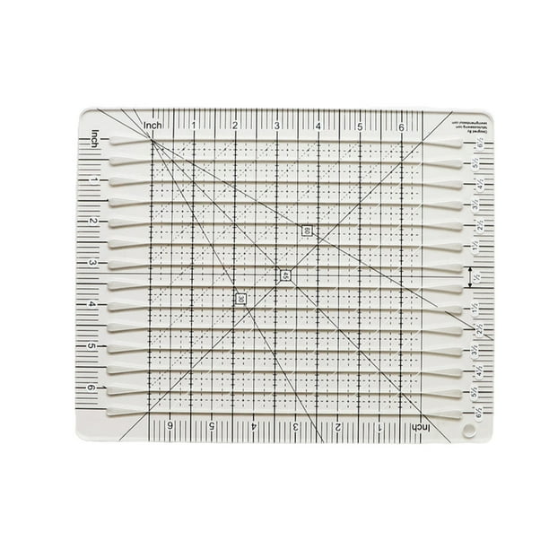 Goriertaly Quilt Sewing Ruler Quilting Grid Drawing Crafting Tools ...