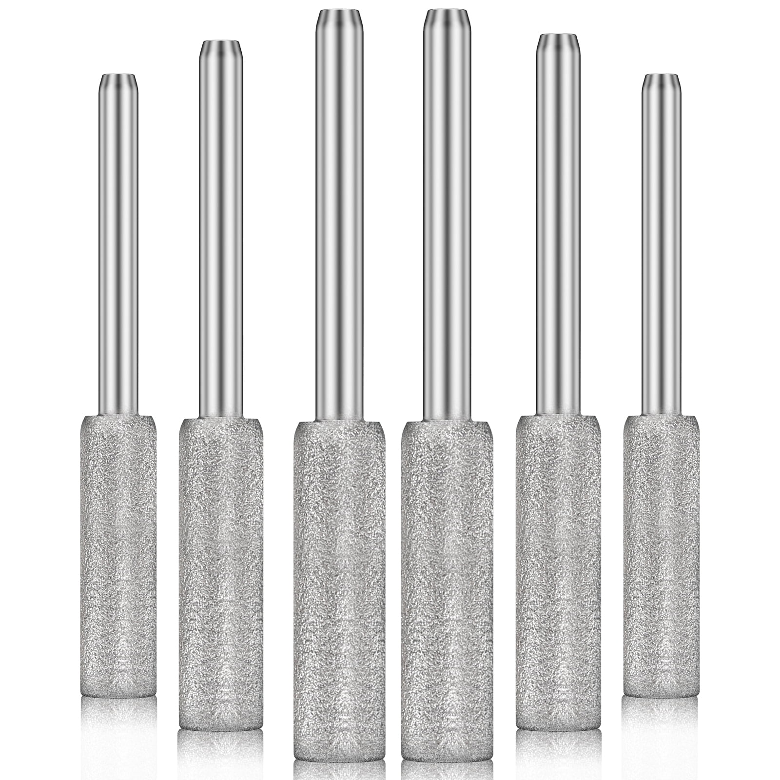 Adifare 6 Pcs Carbide Burr Set Diamond Sharp Rotary Burrs Bit with 1 ...