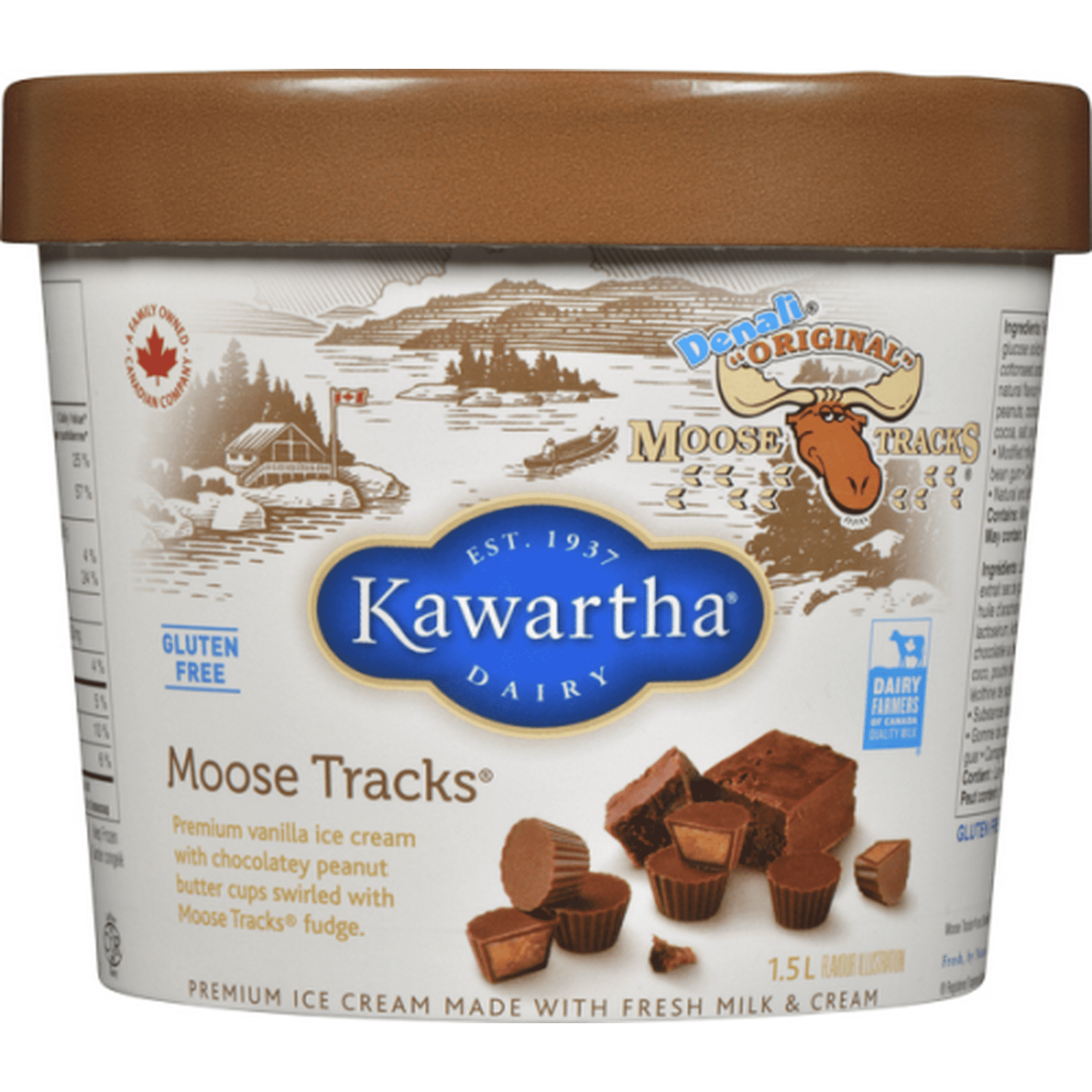 Click here for Kawartha Dairy Moose Tracks 1.5l prices