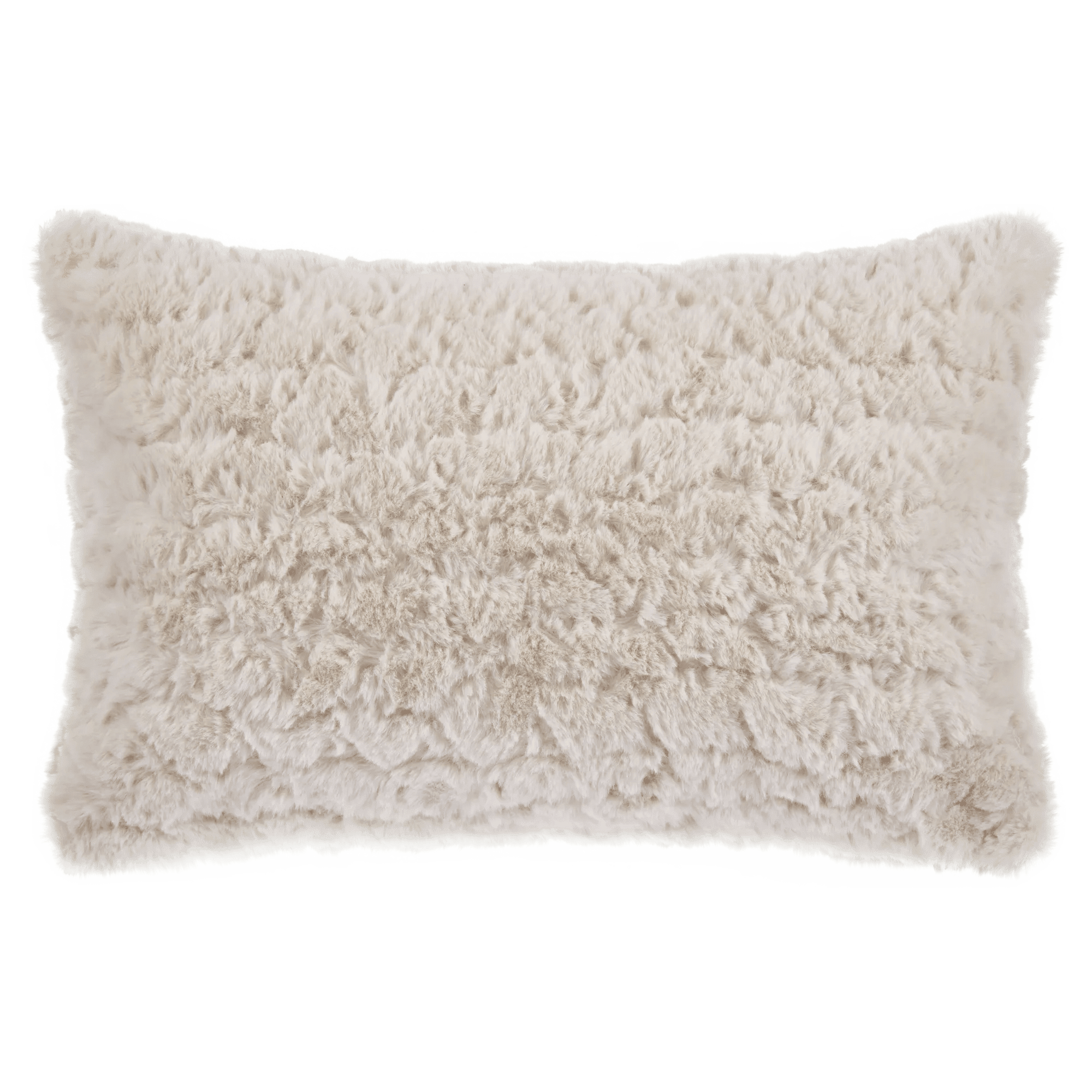 Click here for Bouclair Light Beige Sheep Faux Fur Decorative Lum... prices
