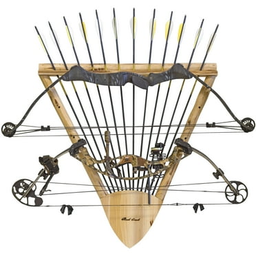 REALTREE 1 Crossbow 10 Arrow Wooden Storage Rack - Walmart.com