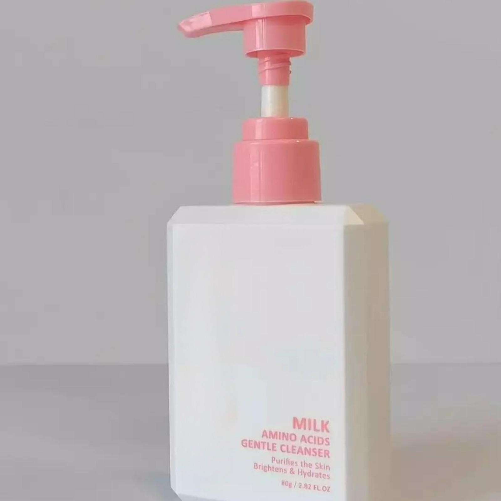 Milk Gentle Cleanser Deep Clean & Soften Skin For Sensitive Faces ...