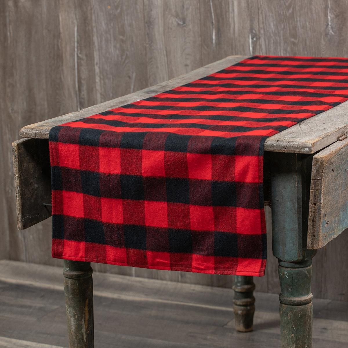 Red Buffalo Check Table Runner - 18x96 - Walmart.com