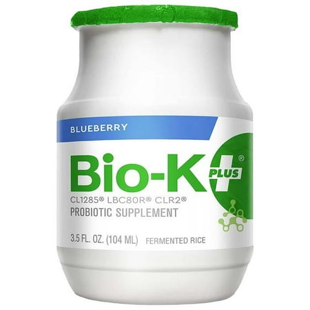 Bio-K - Plus Drinkable Vegan Probiotic -Blueberry, 12 Pots | Walmart Canada