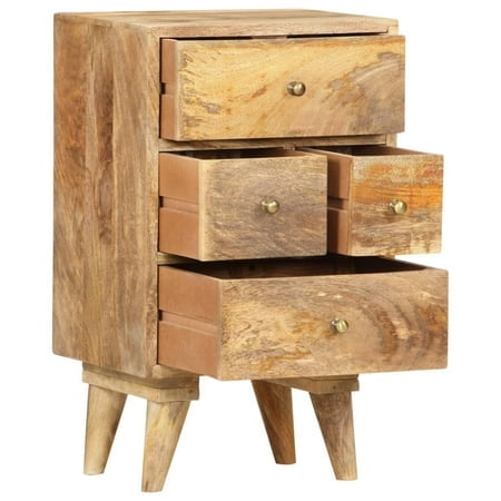 Click here for Vidaxl Bedside Cabinet 36x30x60 Cm Solid Mango Woo... prices