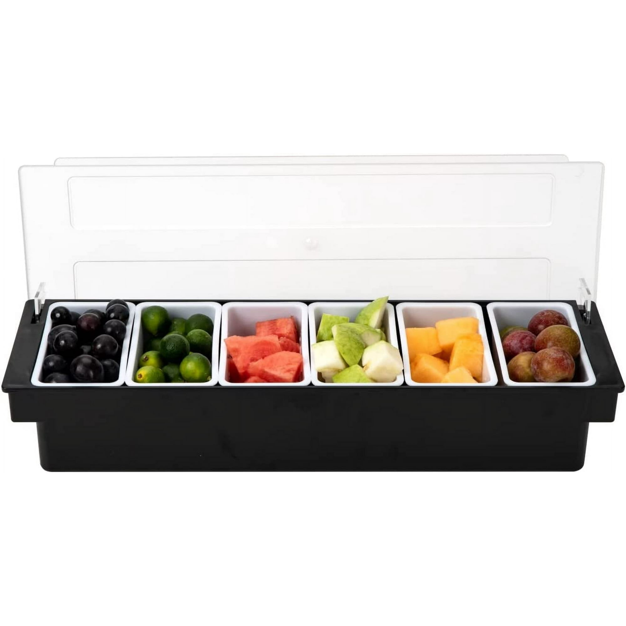 Click here for Jinsinto Condiment Caddy Server  6 Cell Refrigerat... prices