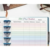 Monthly Bill Pay Checklist Inserts, Budget Planner for 9 Disc Happy ...
