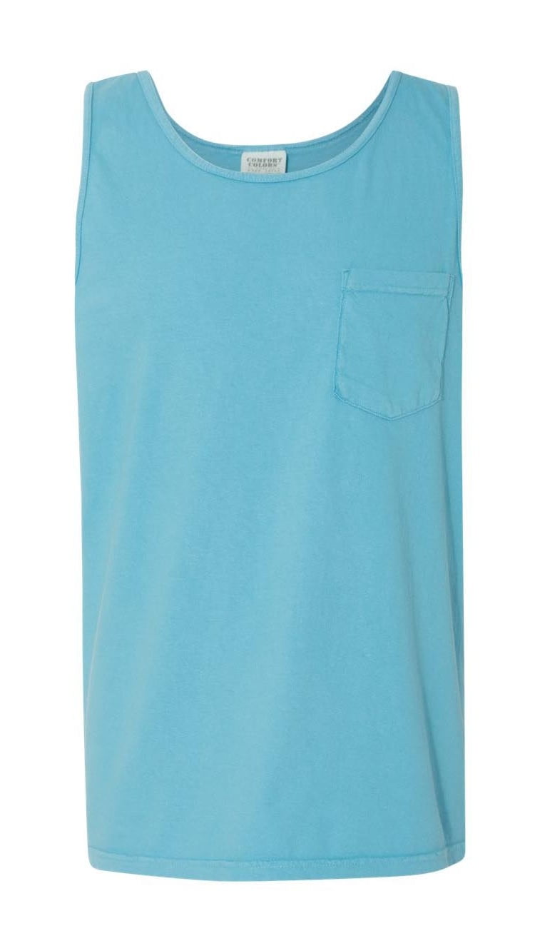 Comfort Colors - Garment-Dyed Heavyweight Pocket Tank Top - 9330 ...