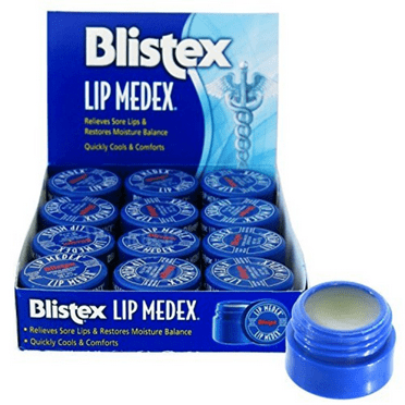 Blistex Medicated Lip Balm, Moisture and Dryness Care, Lip Medex ...