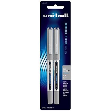 uni-ball Deluxe Fine Point Roller Ball Pens, 5 Black Ink Pens (60052 ...