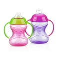 Nuby Clik-It Soft Spout Trainer Sippy Cup - 2 pack, Colors May Vary - Walmart.com