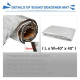 REGALWOVEN Auto Floor Automotive Soundproof Noise Insulation Mat ...