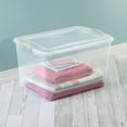 Sterilite, 66 Quart Clear Storage Bin, Latch Box Storage Container ...