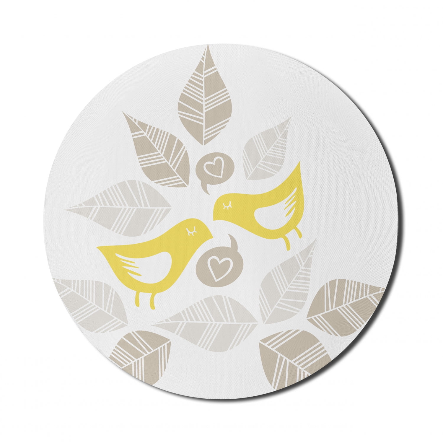Bird Mouse Pad for Computers, Abstract Modern Art Deco Design Inspired ...