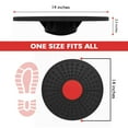 Balance Board 360° Rotating Core Strength & Stability Trainer for Home ...