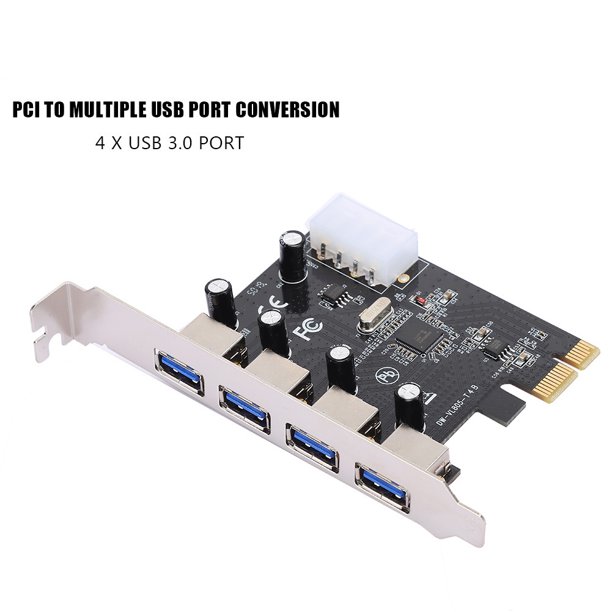 PCI To USB, Pci-e 5Gbps High Speed Transmission Hot Swapping Capability ...