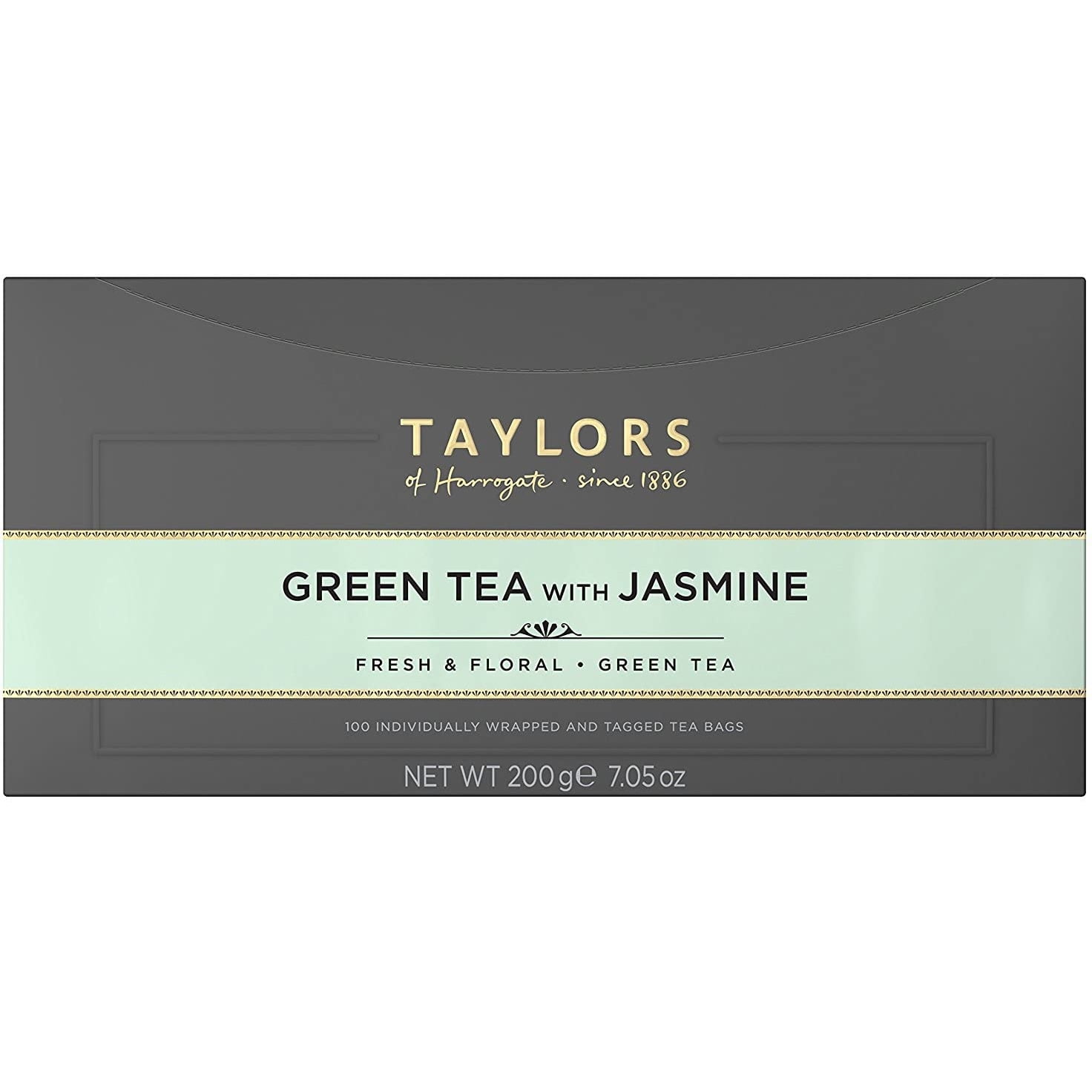 Taylors Of Harrogate Wrapped Tea Bags, Green Tea with Jasmine, 100 ...