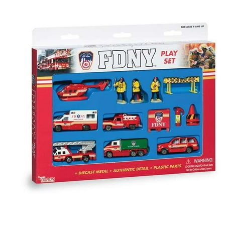 Daron Worldwide Trading RT8760 FDNY 14 Piece Playset - Walmart.ca