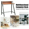 Costway 2 Tier Multi-Use Computer Desk for Work, Study, and Gaming, PC ...