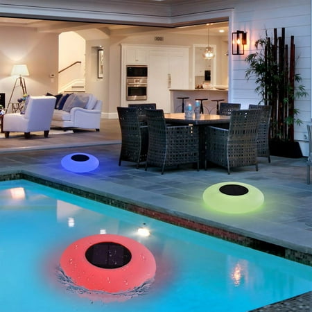Swimming Pool Lights Solar Floating Light with Multi-Color LED ...