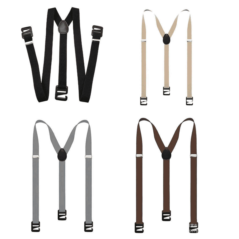 Click here for Choks Chok4pcs Suspenders For Men Adjustable Elast... prices