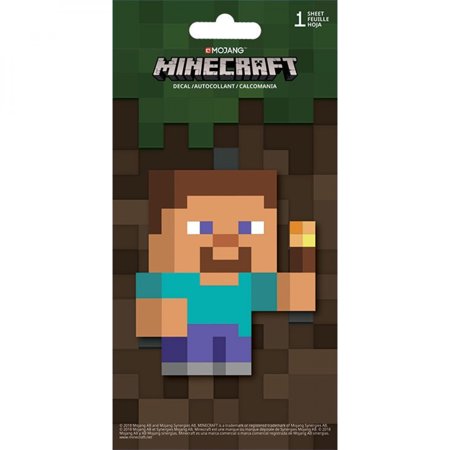 Minecraft Steve Character 4-Color Decal | Walmart Canada