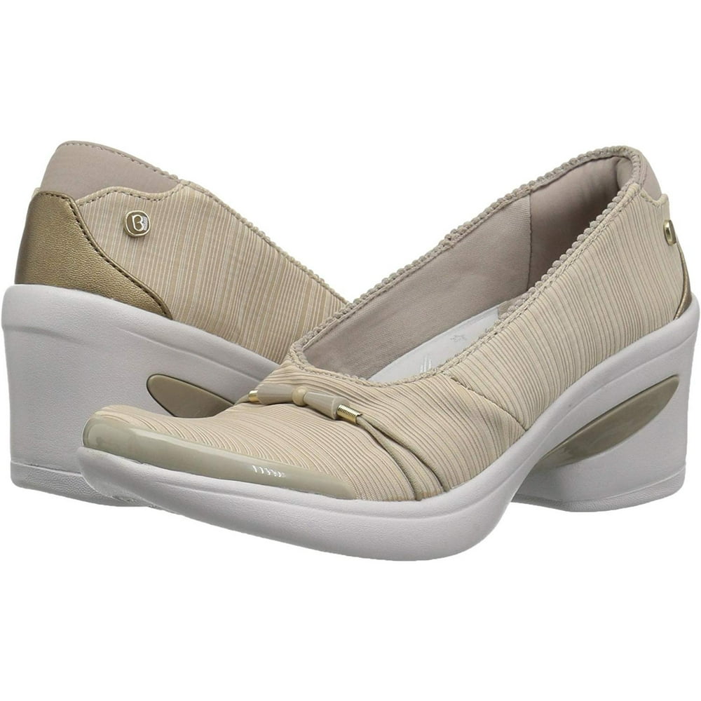 BZEES - BZees Womens Electric Fabric Closed Toe Wedge Pumps - Walmart ...