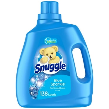 Snuggle Exhilarations Fabric Softener, Blue Iris & Ocean Breeze, 96 Oz, 112 Loads - Walmart.com