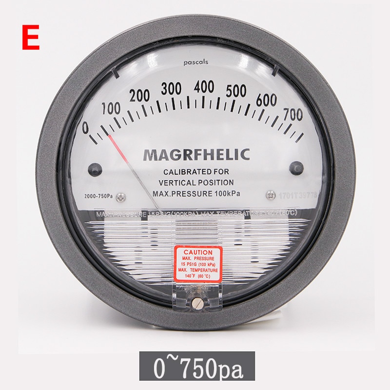 Micro differential pressure gauge Air clean room micro pressure gauge ...