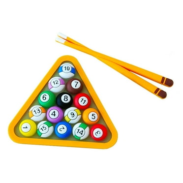 Pool Stick and Balls on Pool Table Edible Cake Topper Image ABPID55956 ...