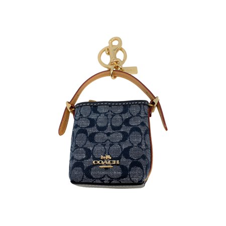 Mini Val Duffle Bag Charm In Signature Chambray | Walmart Canada