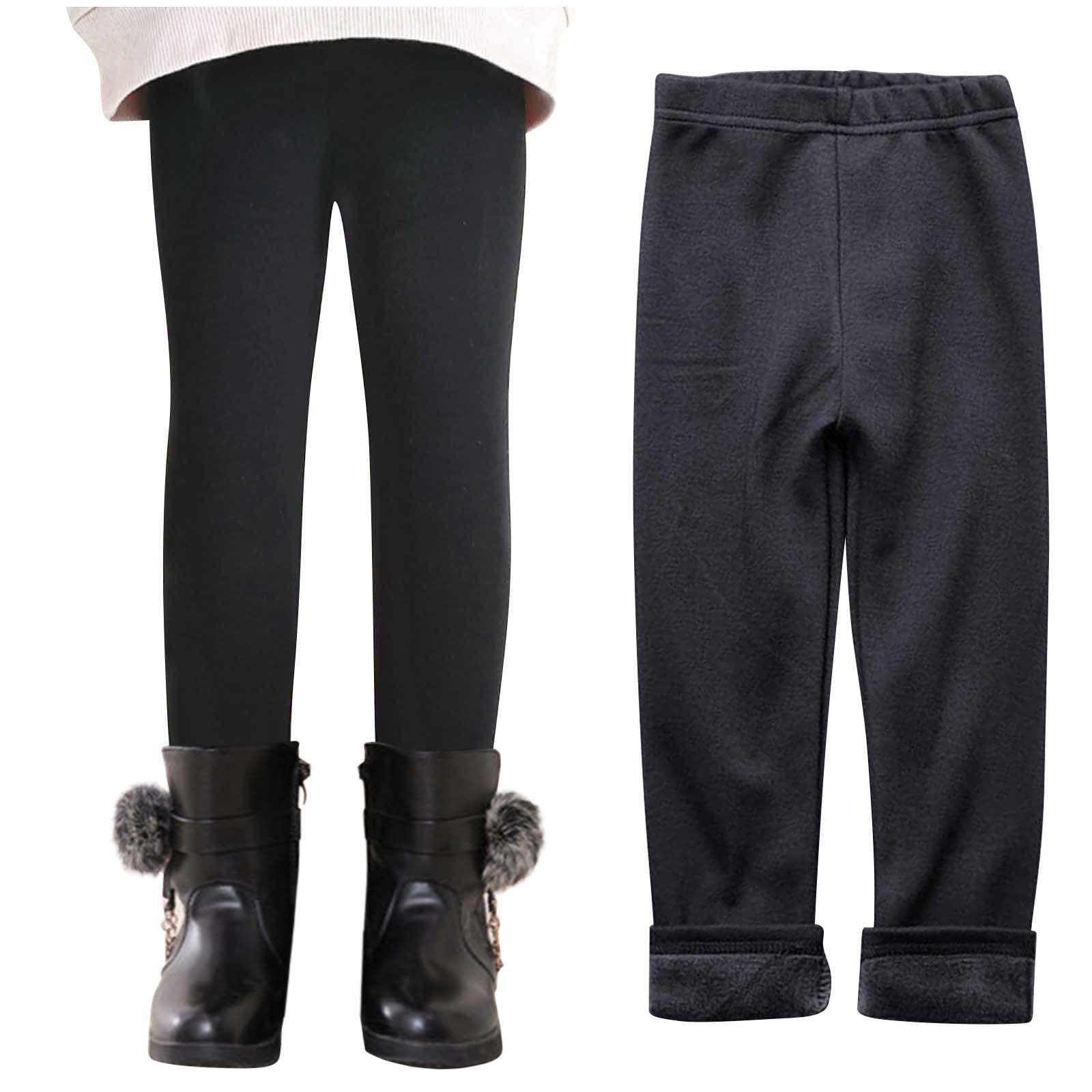 Click here for Dptalr Fall Winter Girls Elastic Pants Solid Color... prices