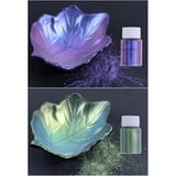 Partygee Color Shift Pigment Powder 10 Colors Pearl Mica Powder 0.35oz ...