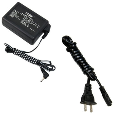 HQRP Replacement AC Adapter / Charger compatible with Sony HandyCam HDR-HC1 HDRHC1 CCD-TRV37 CCD ...