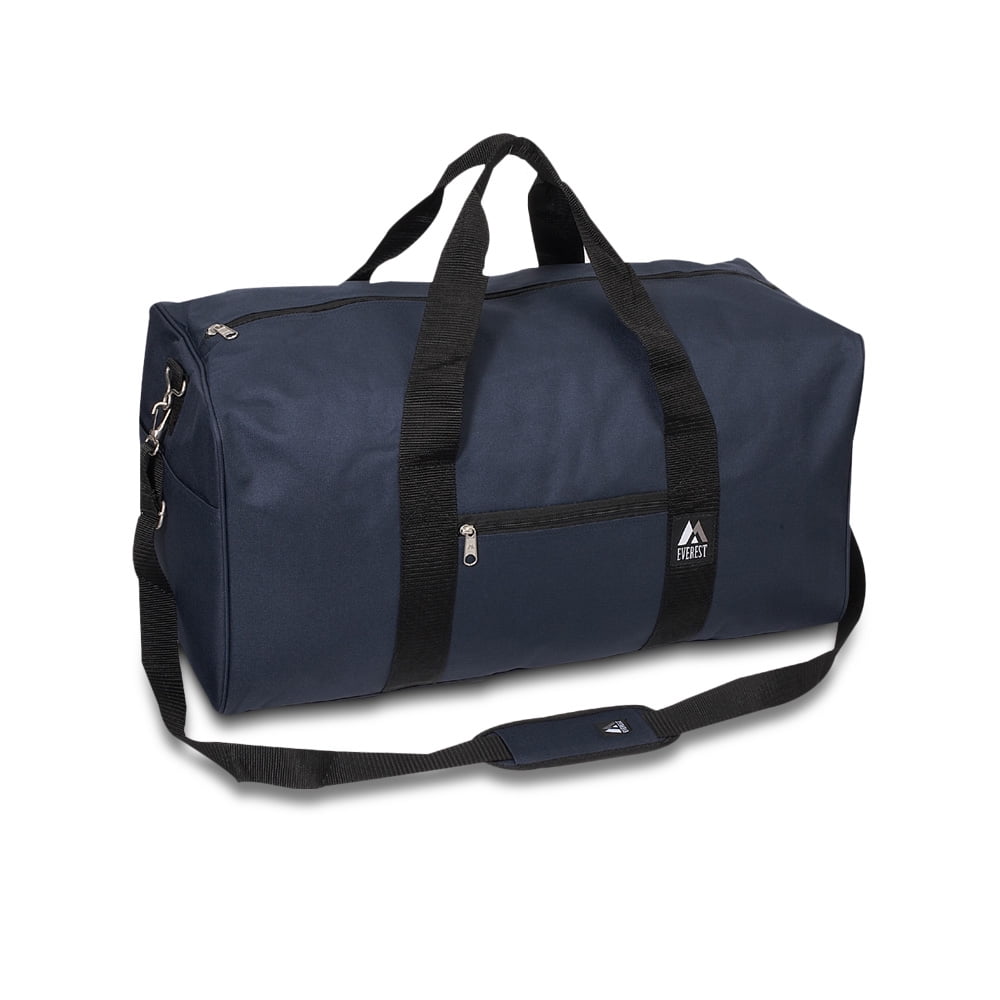 Everest Unisex Basic Gear Duffle Bag, Medium Navy - Walmart.com