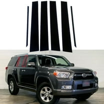 4Pcs Glossy Black Pillar Post Window Door Trim Cover For 07-14 Cadillac ...