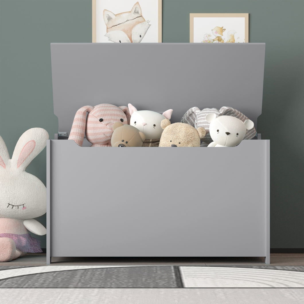 Wooden Storage Box Toy Chest Kids Wood Storage Space Toy Modern ...