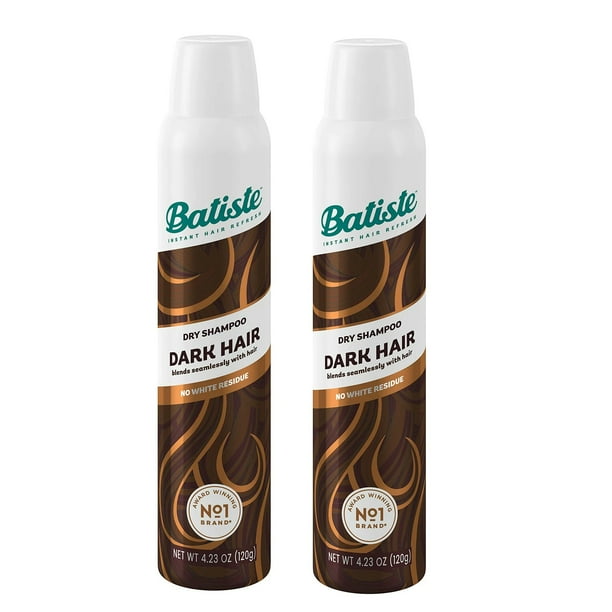 Batiste Instant Hair refresh Dry Shampoo Dark Hair, 4.23 oz - 2 Pack ...