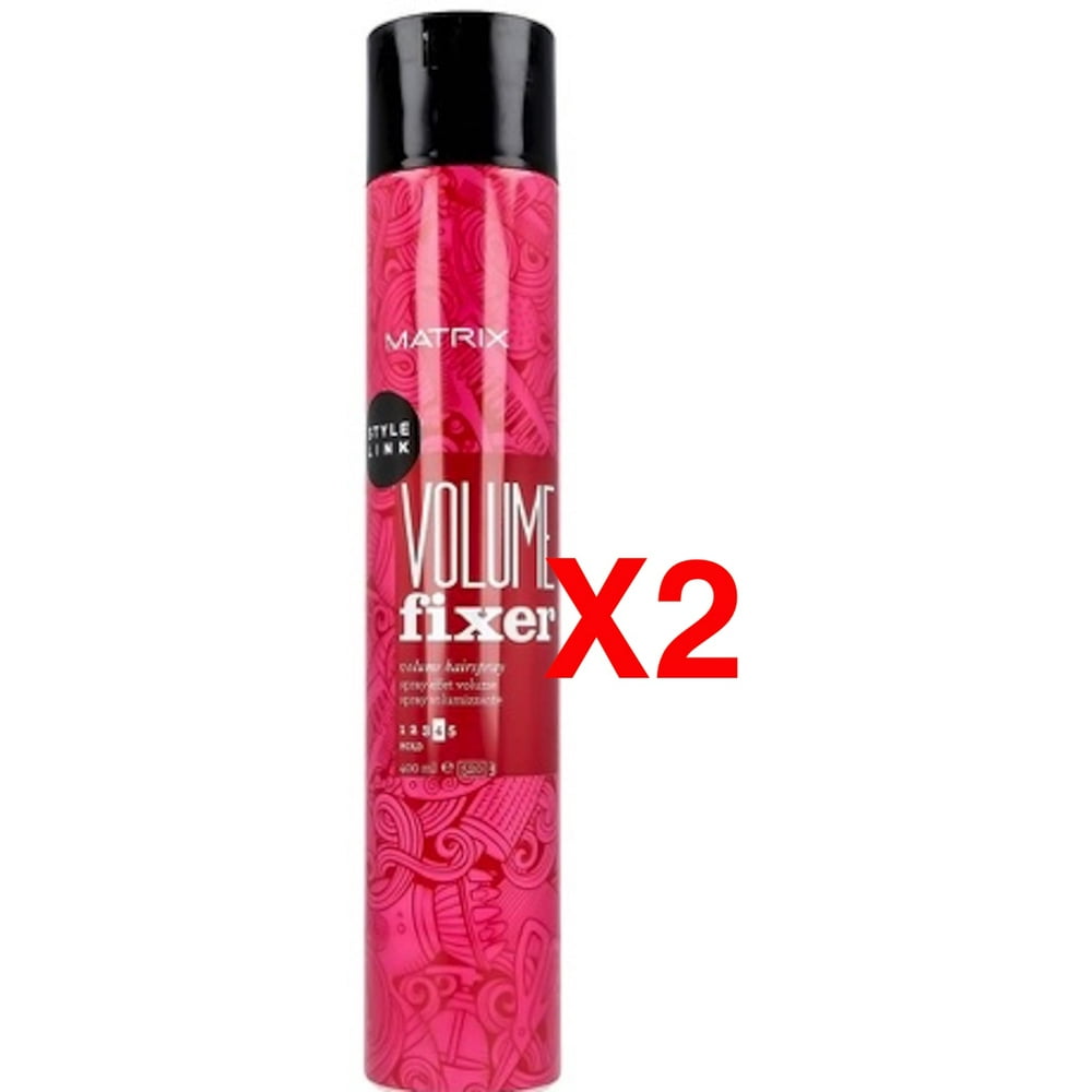 Matrix Style Link Volume Fixer Hairspray, 10.2 Oz / 289g (Pack of 2 ...