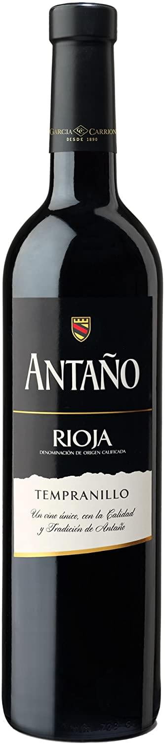 Pack de 12 Vino Tinto Antaño Tempranillo 750 ml Antaño Tempranillo ...