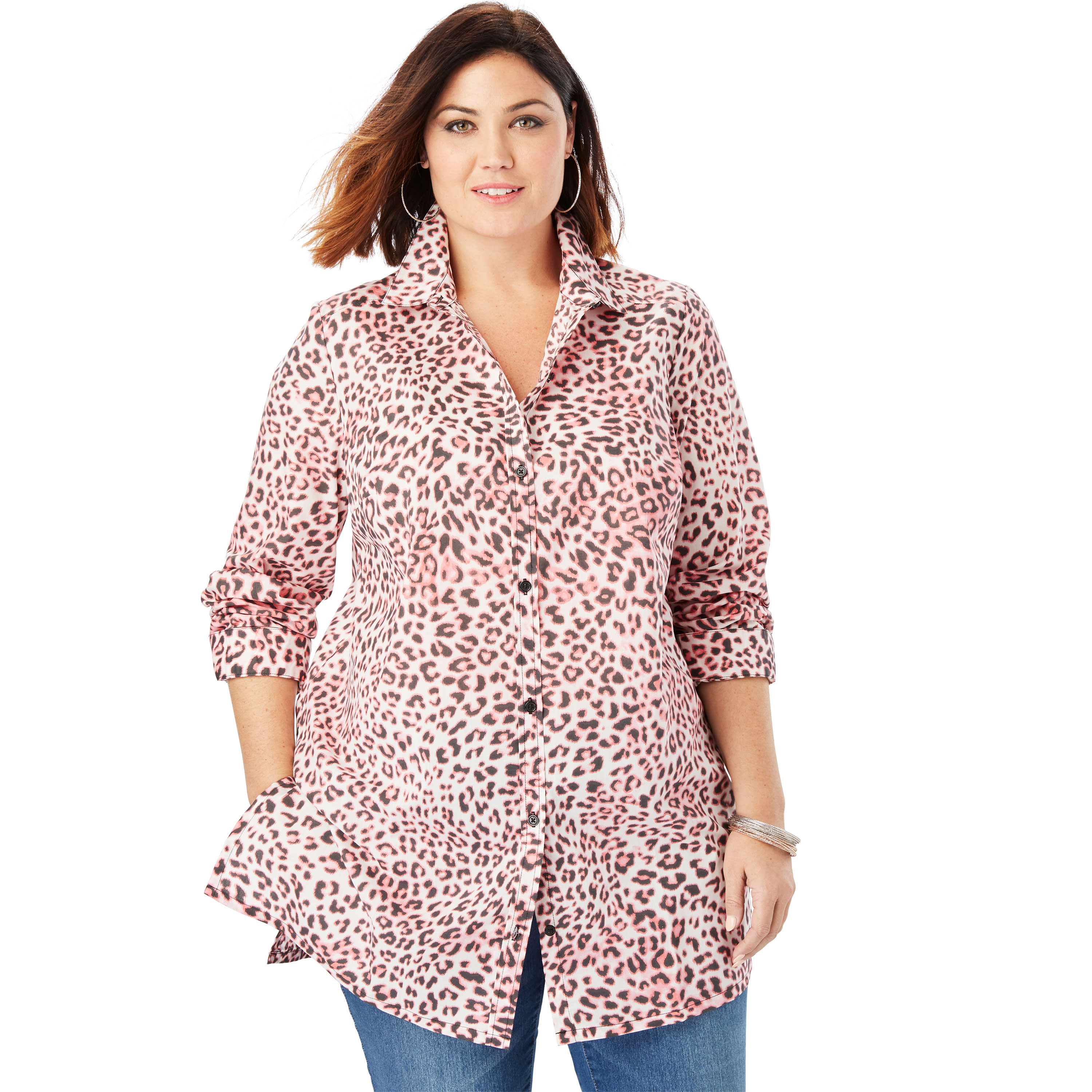 Roaman's Plus Size Kate Tunic - Walmart.com