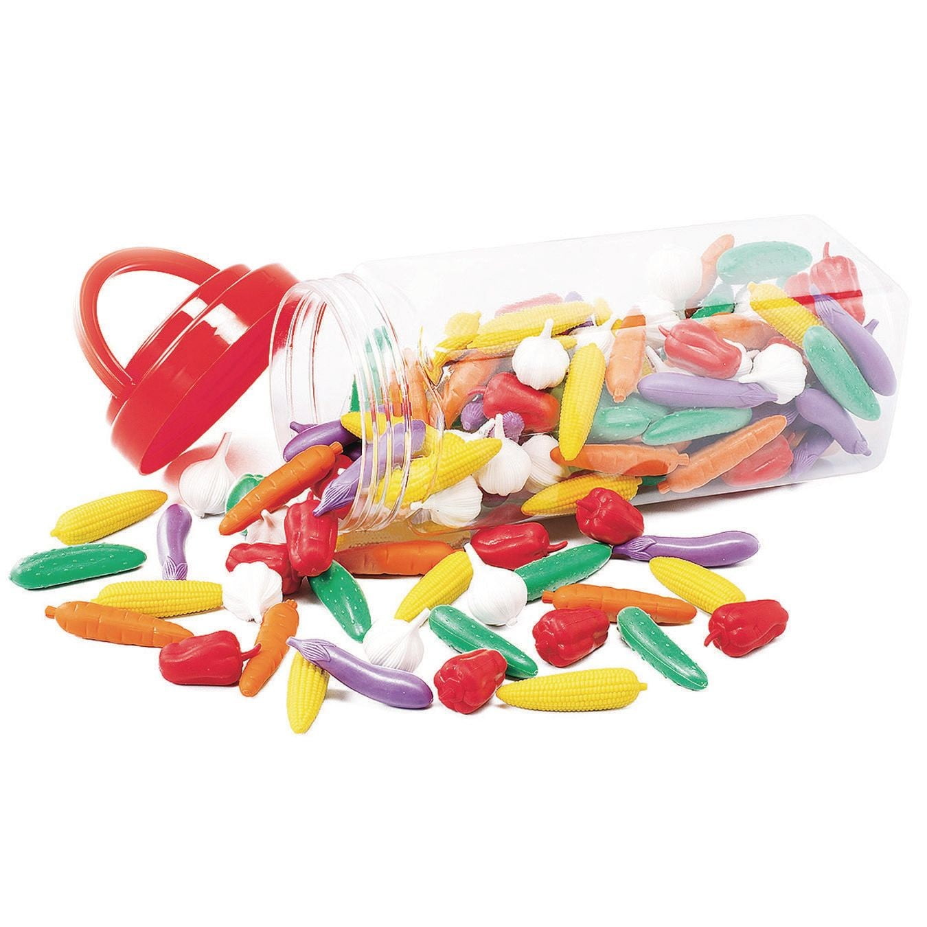 Vegetable Counters Early Math Manipulative (Set of 144) - Walmart.com