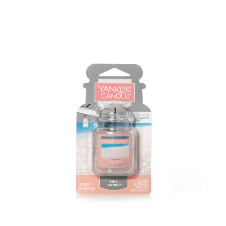 Yankee Candle Car Jar Ultimate Pink Sands Air Freshener 6 Pack Walmart