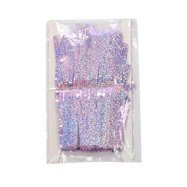 3 Pack 3.2 ft x6.5 ft Tinsel Foil Fringe Curtains Backdrop, Sparkle ...
