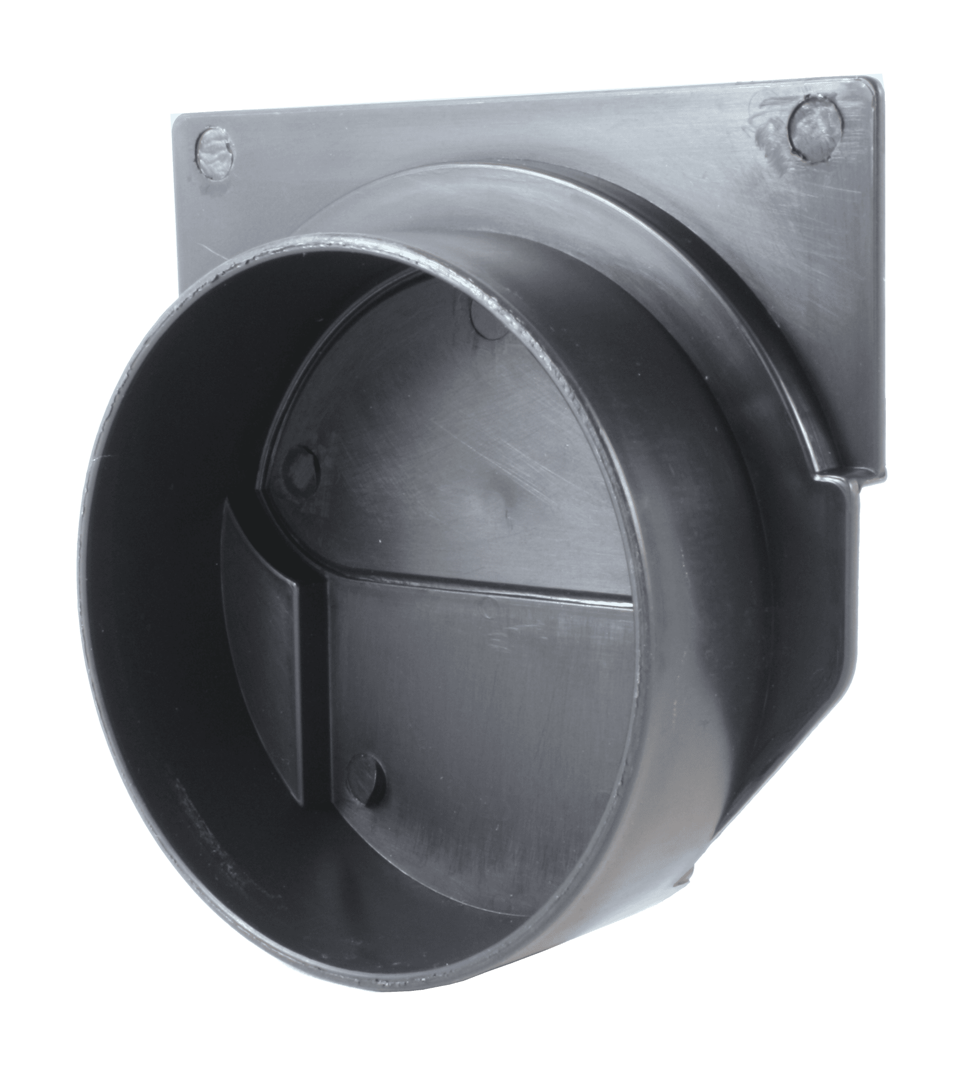 End Outlet Connector for Black Plastic Drain UA-100 Series - Walmart.com