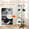Gtouse Hat Rack, 6-Tier Rotating Hat Cap Display Stand, Floor Rotating ...