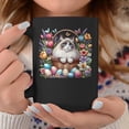 Cute Ragdoll Cat Surrounded By Eggs And Spring Flowers Coffee Mugs ...