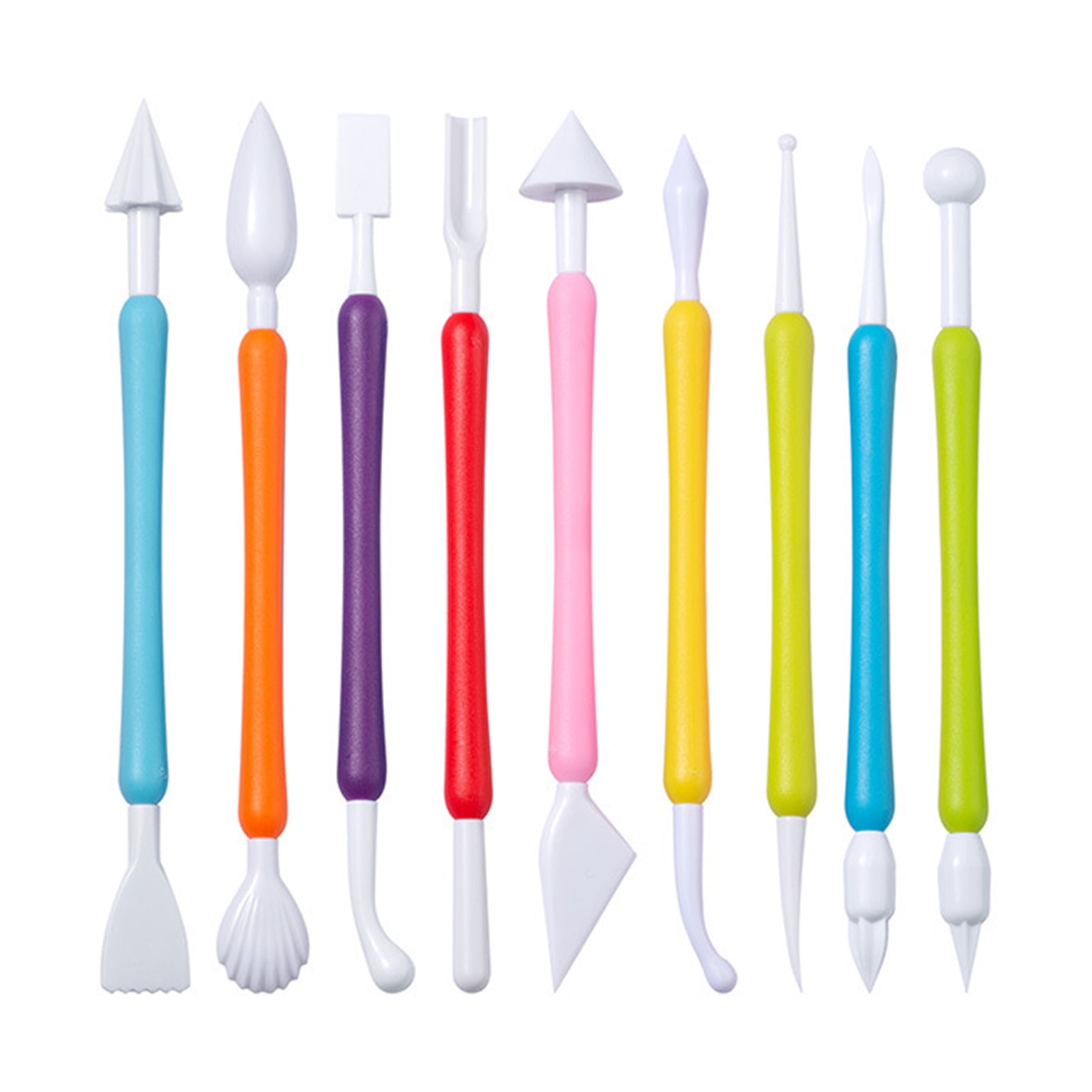 18Pcs Plastic Fondant Sculpture Pen Knife Tools Cake Decorating Hand ...