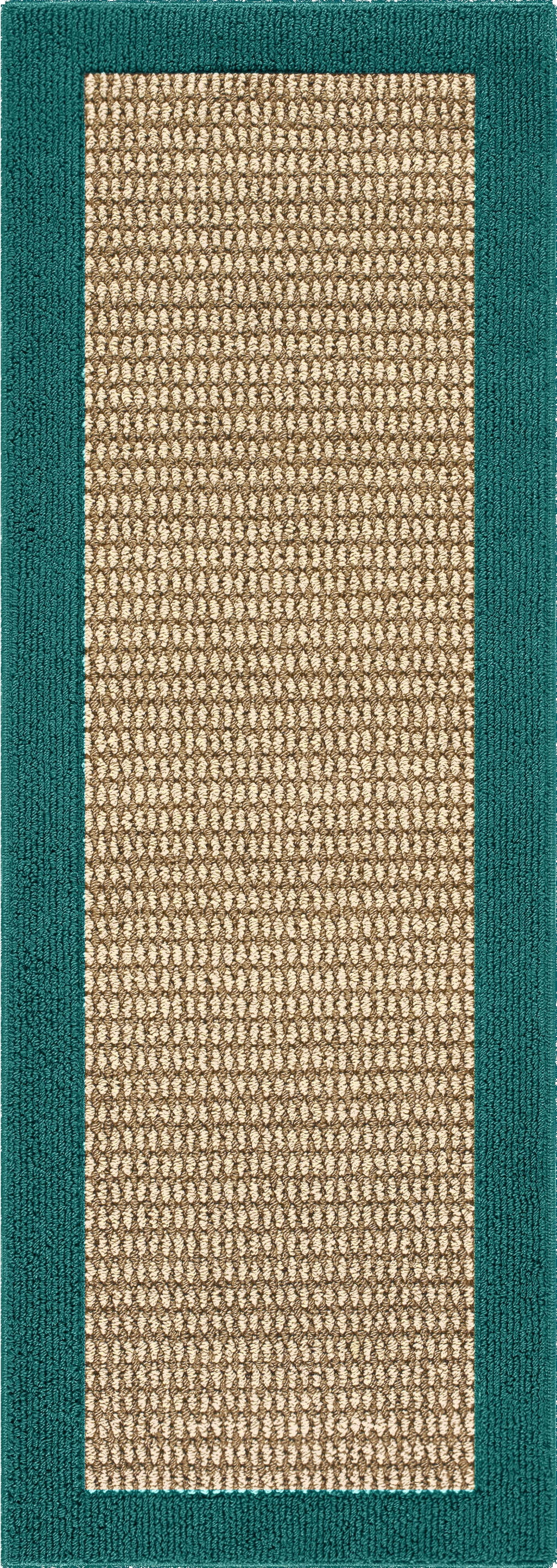 Mainstays Faux Sisal Olefin High Low Loop Tufted Area Rug or Runner ...