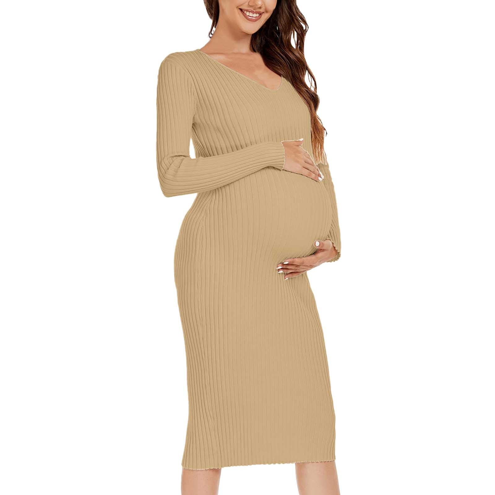 Click here for Lojoutye 2025 Maternity Dress Long Sleeve Teacher... prices